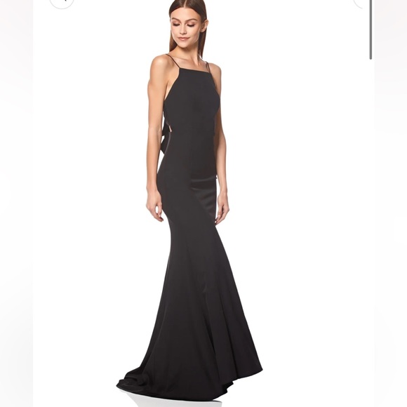 Jarlo London | Dresses | Jarlo London Jemima Square Neck Maxi Dress ...